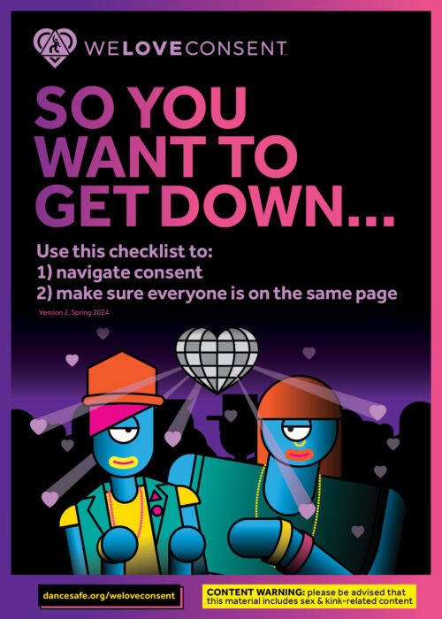 DanceSafe WeLoveConsent Informed Consent Checklist | DanceSafe